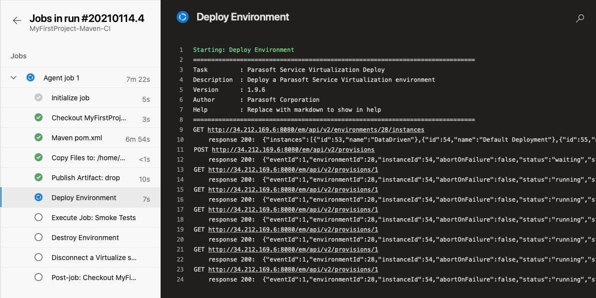 Continuous Testing Extension For Azure Devops Soatest And Virtualize With Ctp 2021 2