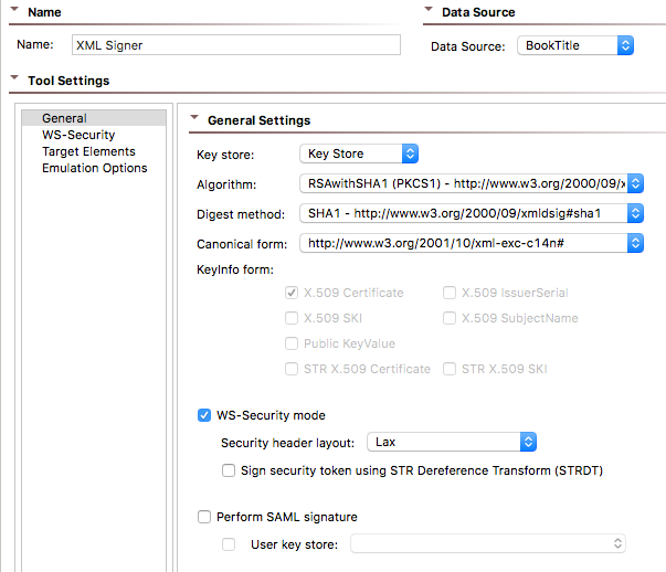 Xml Signer Soatest 20231 Parasoft Documentation