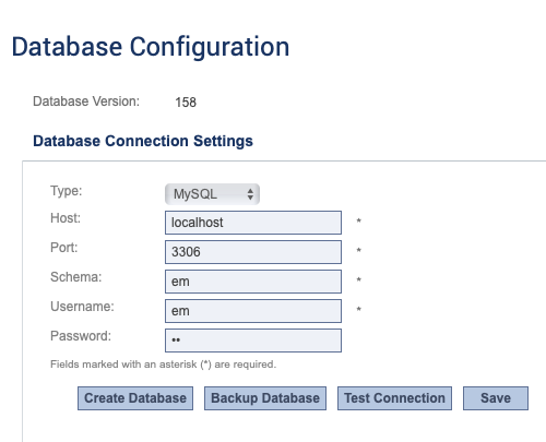 Database Configuration Soatest And Virtualize With Ctp 20231 Parasoft Documentation 0775