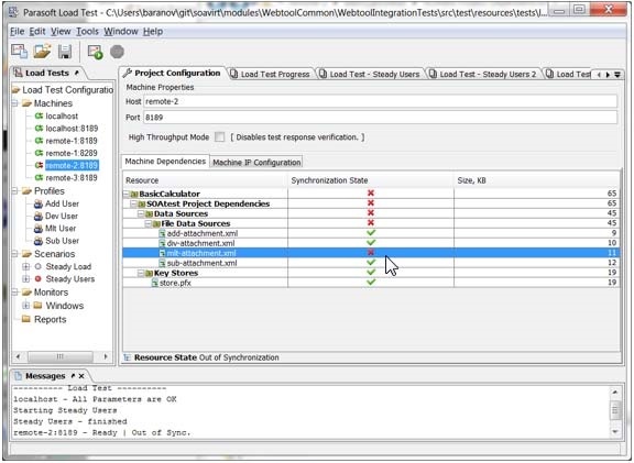 Running Load Tests On Remote Machines Soatest And Virtualize 9 10 8 With Ctp 3 1 4 Parasoft