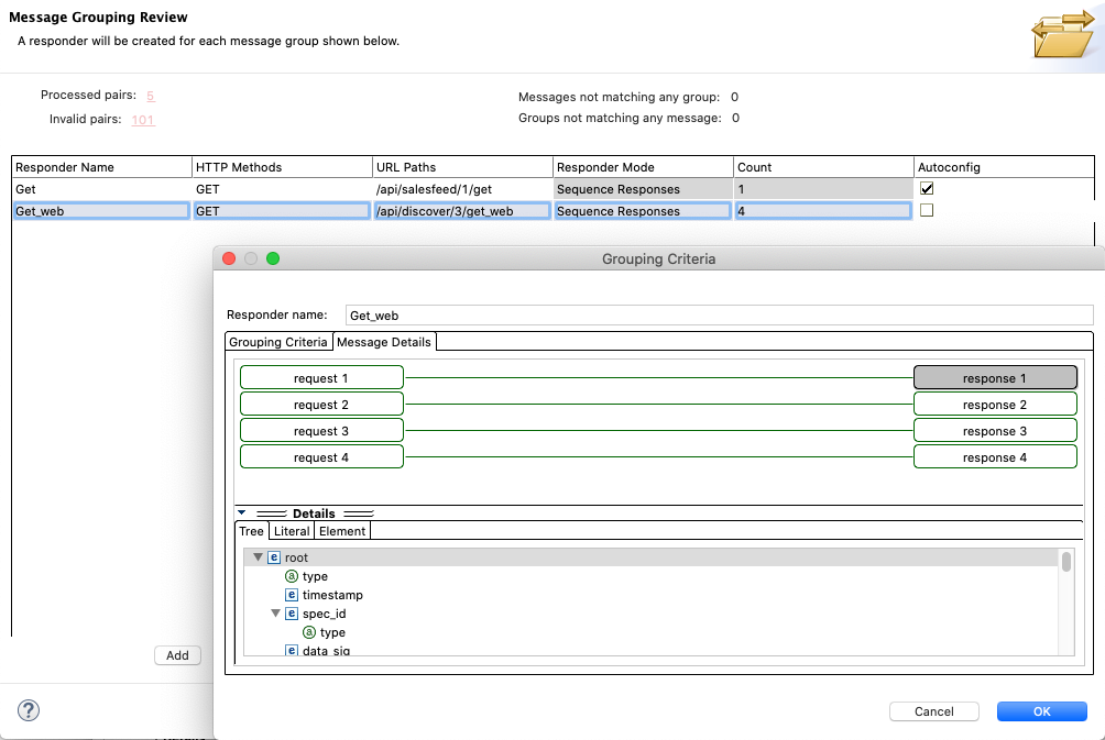 Creating Fixed Message Responders From Traffic Soatest And Virtualize With Ctp 2020 1