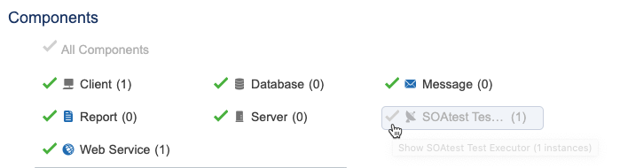 Managing Component Instances Soatest And Virtualize With Ctp 20202 Parasoft Documentation