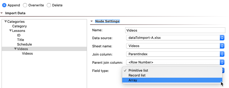 Importing Data Into A Repository Soatest And Virtualize With Ctp 2021 1 Parasoft Documentation