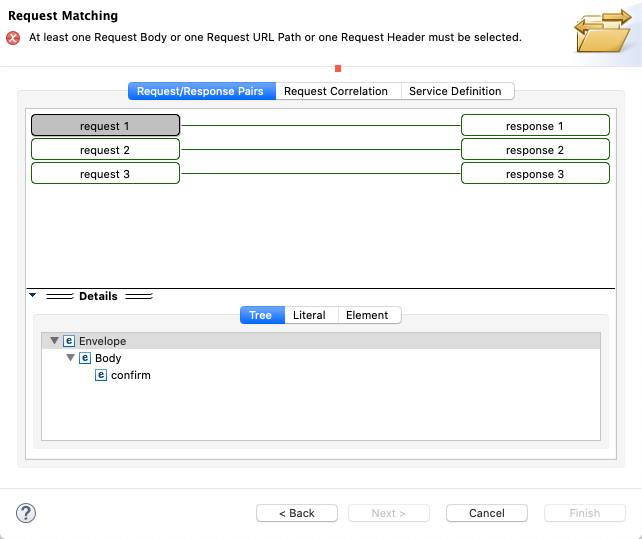 Creating Parameterized Message Tests Clients From Traffic Soatest 2021 2 Parasoft Documentation